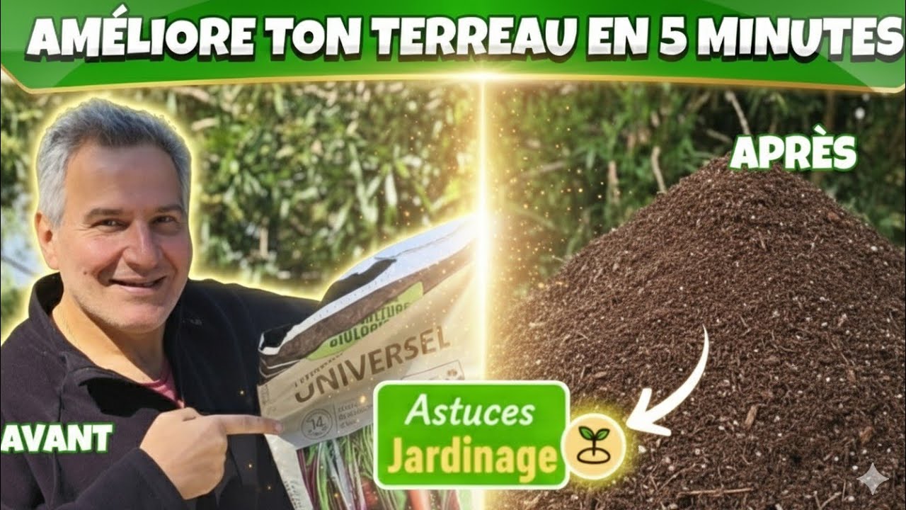 Améliorer n’importe quel terreau en seulement 5 minutes