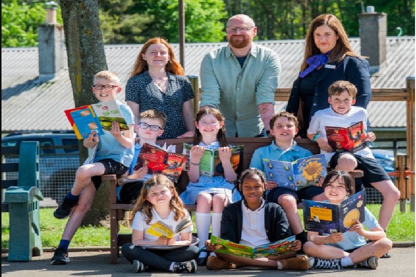 West Lothian pupils receive author visit thanks to Scottish Book Trust ...