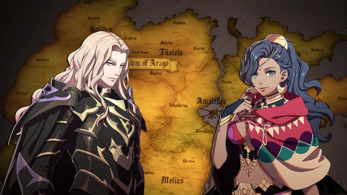 Fire Emblem: Fortune's Weave's world map is partially inspired by ...