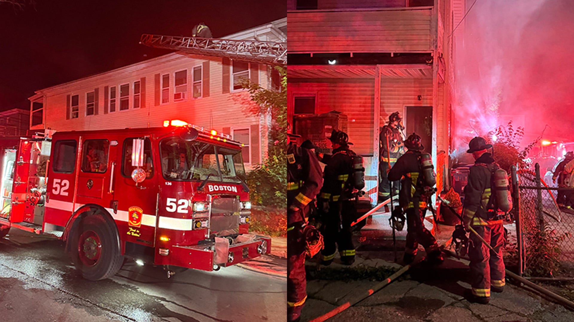 8 people including child displaced by fire in Mattapan