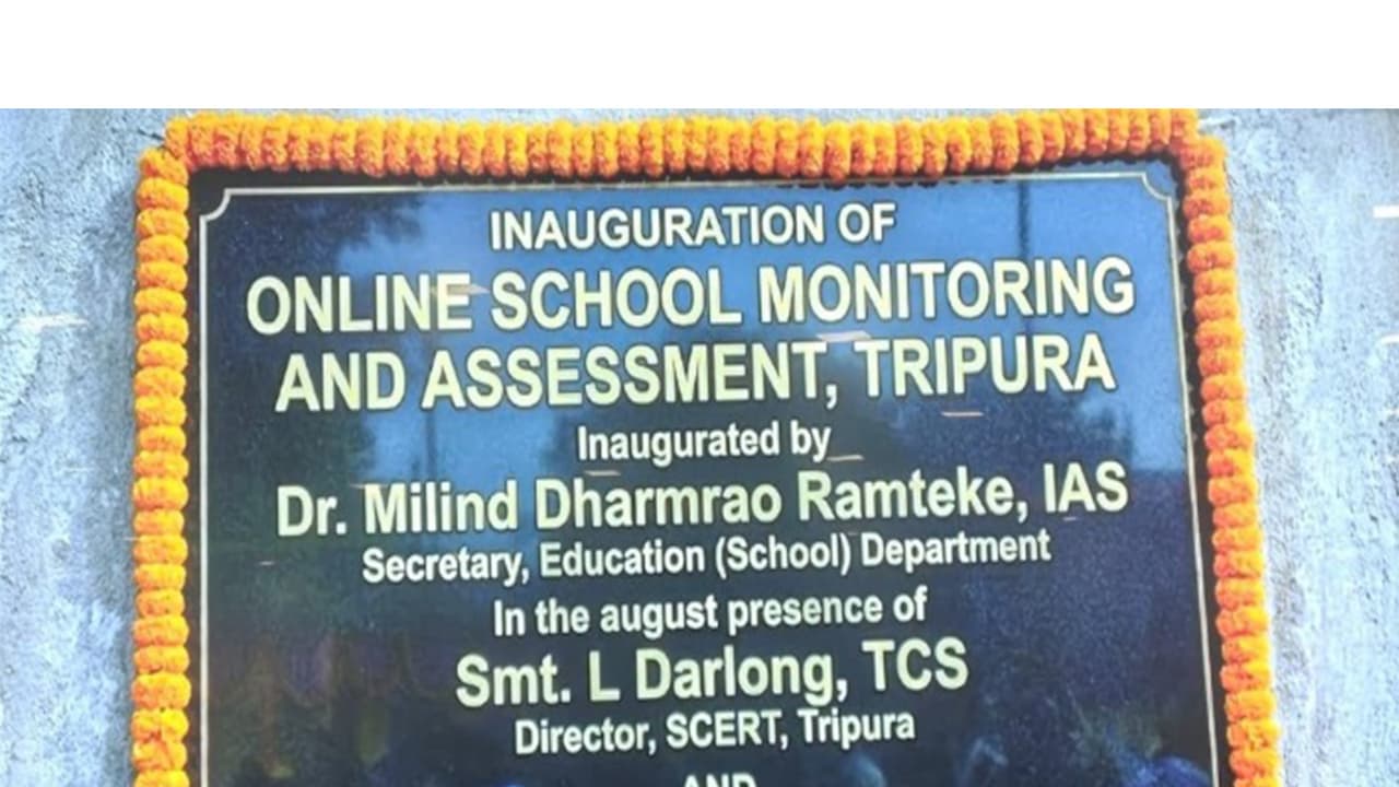 Tripura launches online system to monitor schools, boost education