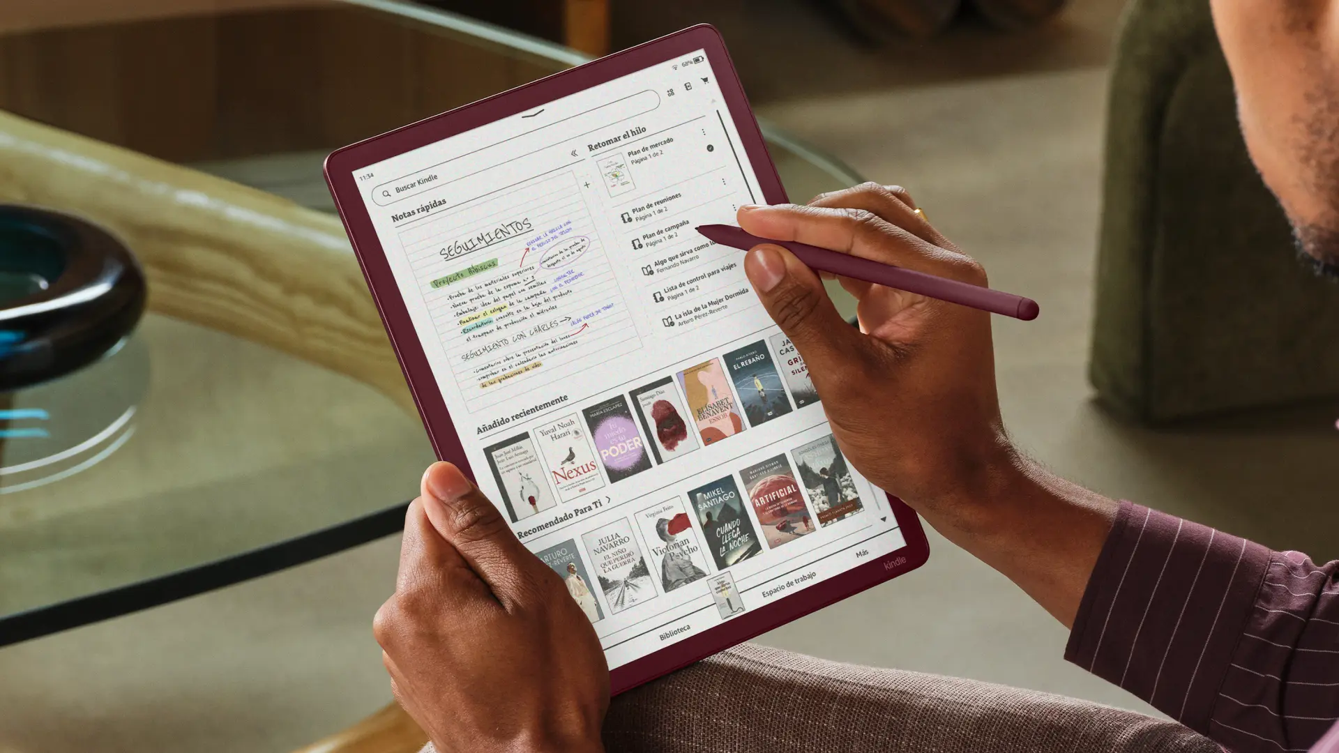 La nueva familia de Kindle Scribe llega a España: diseño a color y ...