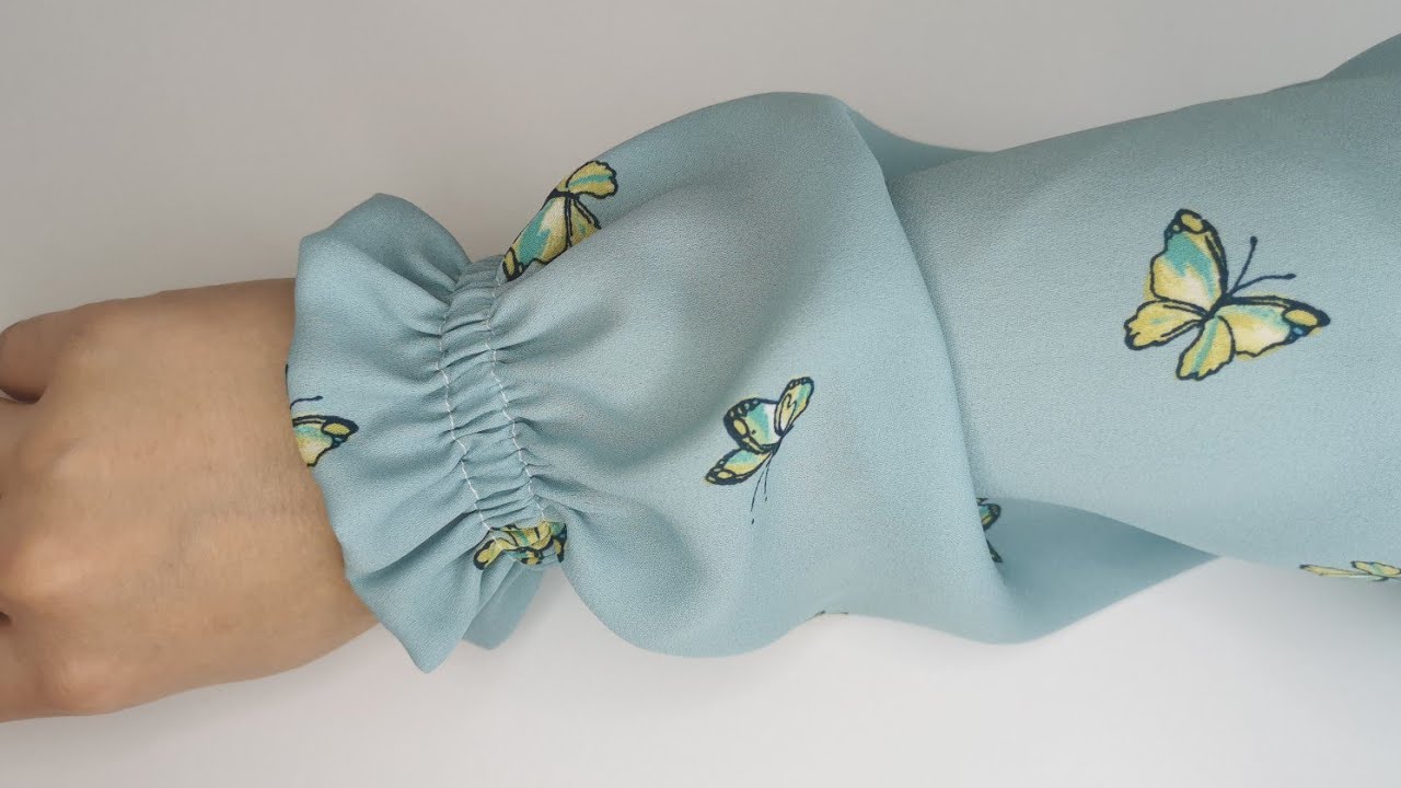 Stylish sleeve designs and sewing techniques