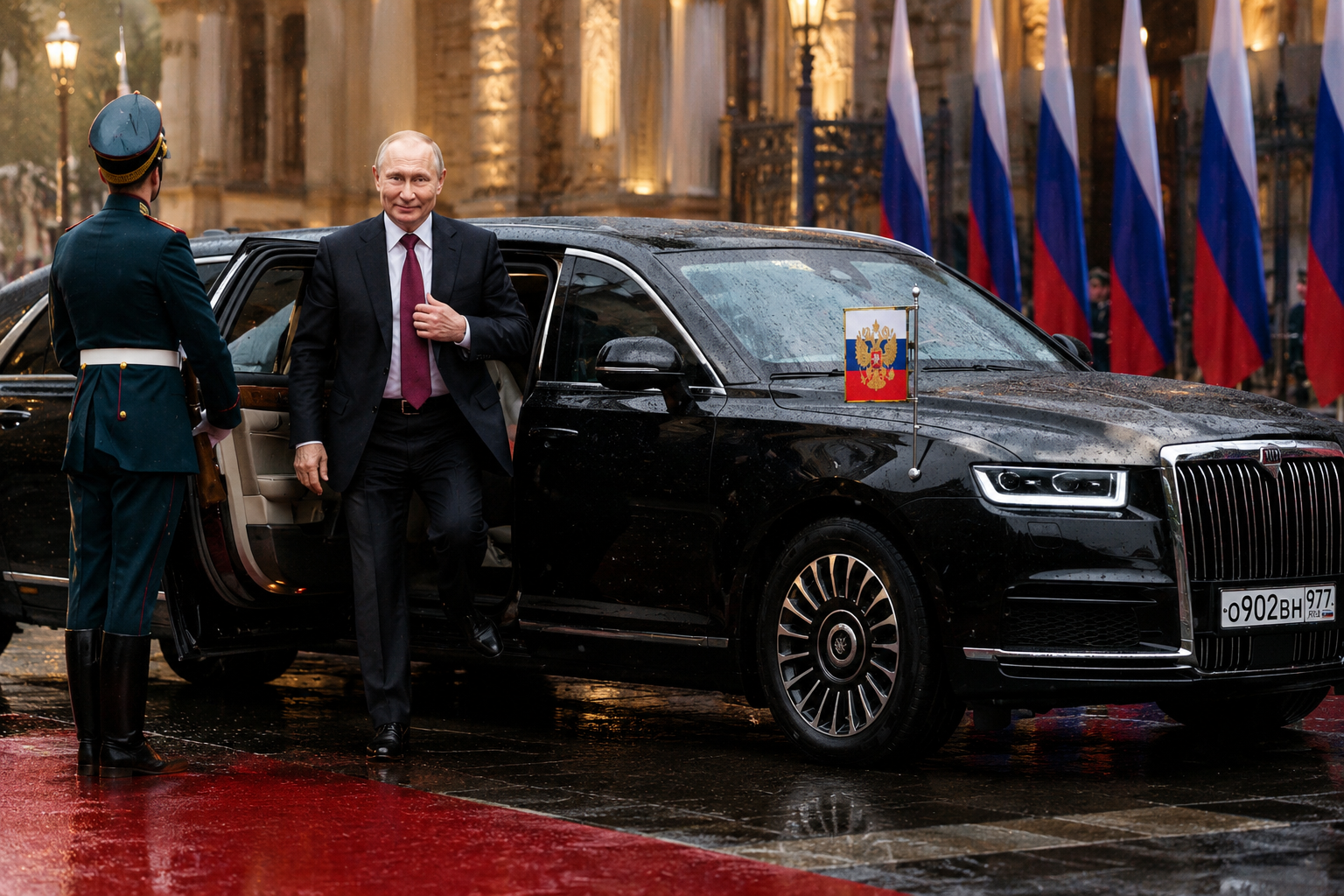 The beast on wheels: Inside Putin's armored Aurus Senat