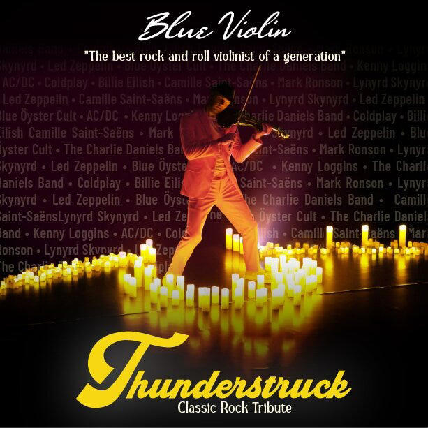 Blue Violin brings classic rock to Wausau for candlelit performance