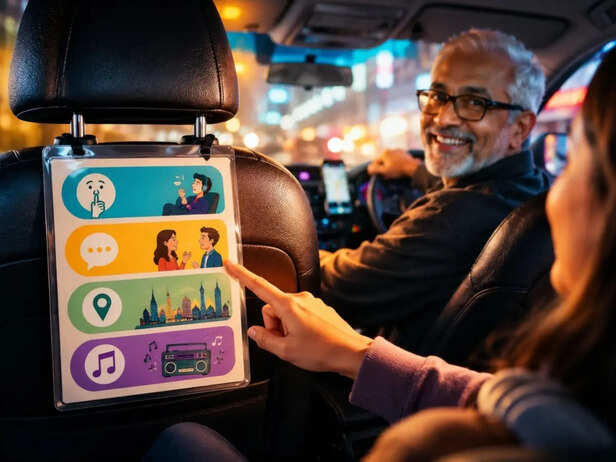 Tired of small talk? This Uber driver's viral ride menu idea is winning ...