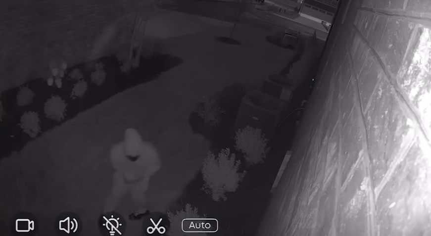 Someone found their home after dark - then the security footage raised ...