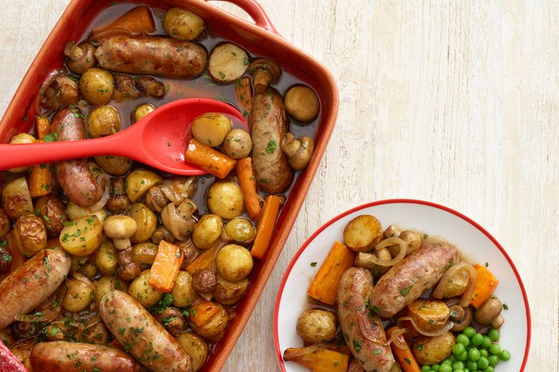Mary Berry's easy sausage traybake is the perfect midweek family dinner ...