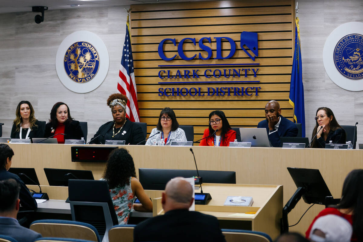 CCSD school board incumbent leads in board primary election