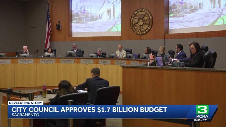 Sacramento City Council approves $1.7 billion budget in 7-2 vote