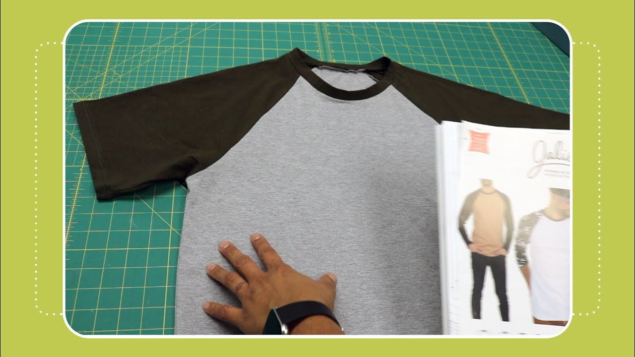 Jalie Nico raglan T-shirt: Video 4- Sew along with the Crafty Gemini