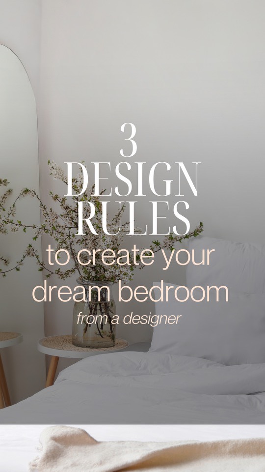 Key principles for designing a functional bedroom space