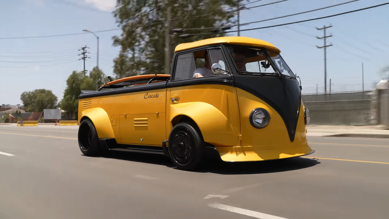 Custom rendered VW pickup becomes a real street build