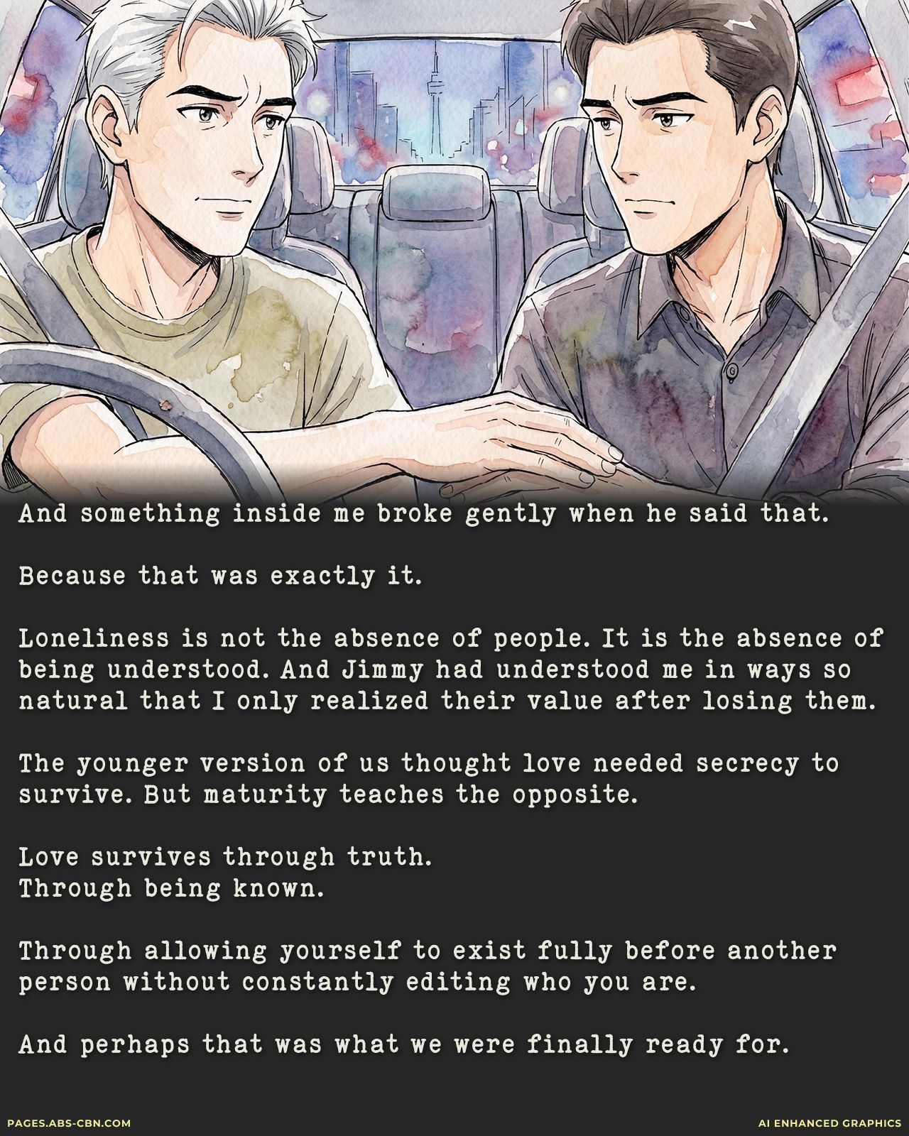 Under the light (Hidden Part 2) | Pages: Short story | Fiction