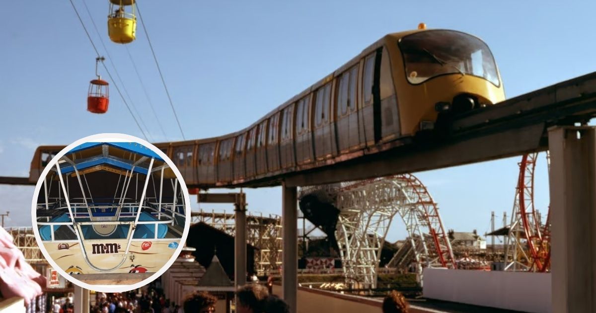 Blackpool Pleasure Beach monorail cars for sale - here's how to get one ...