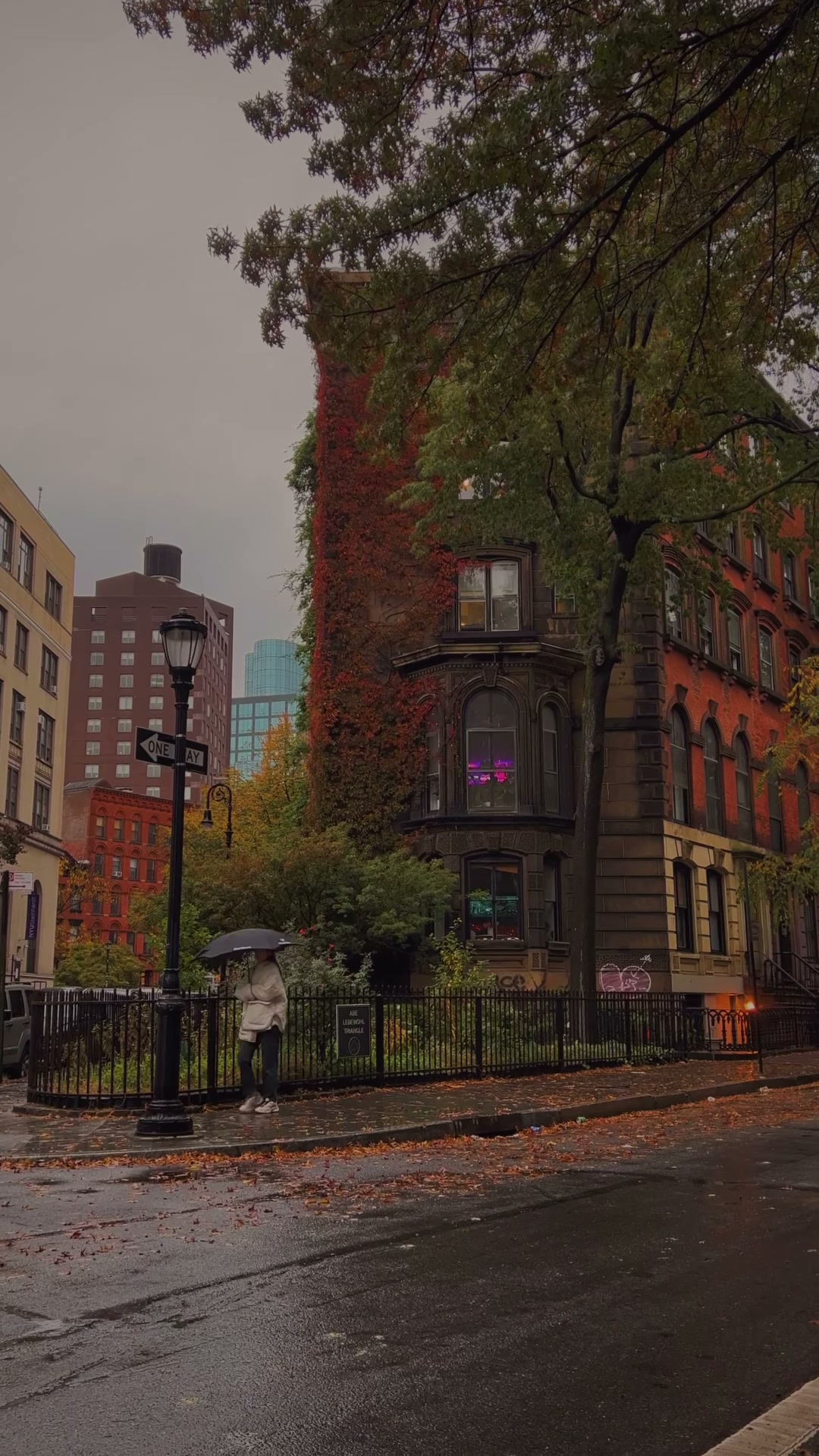 Finding simple joys on a rainy day in New York