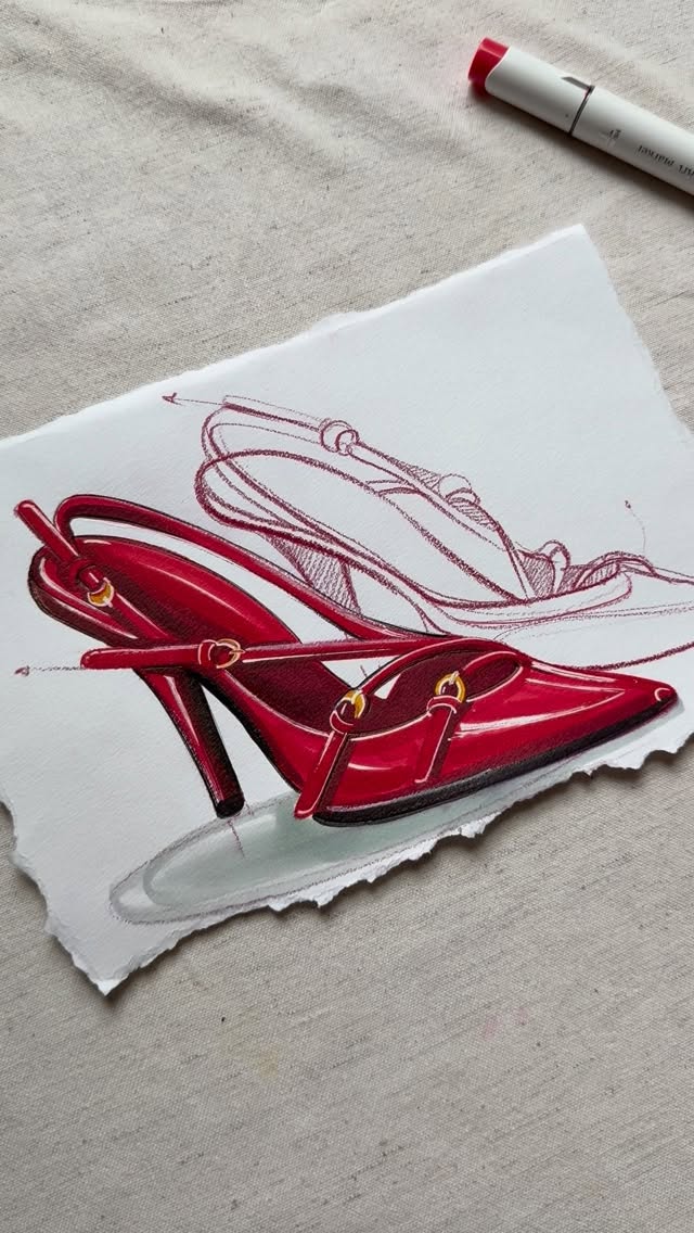 Easy high heel sketching tips for beginners