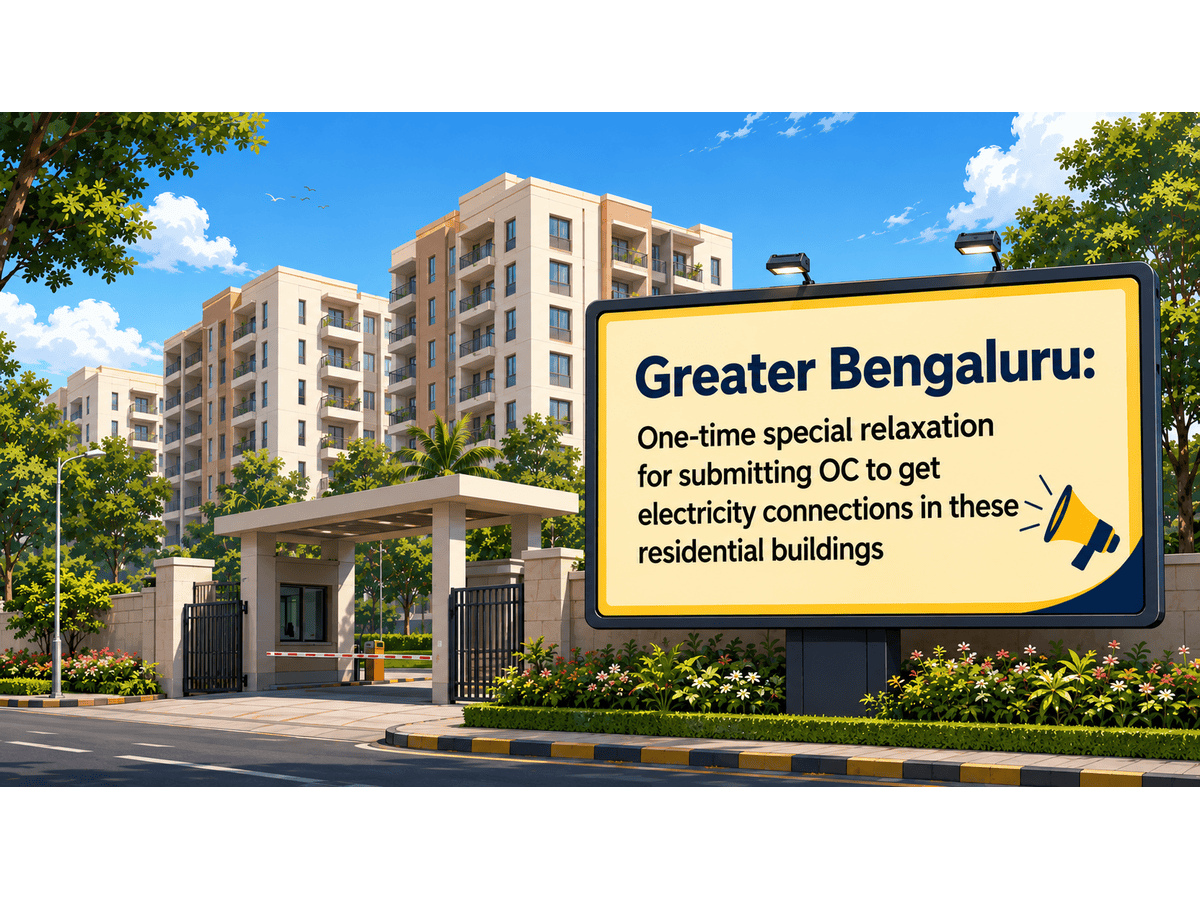 One-time relief for these Greater Bengaluru property owners ...