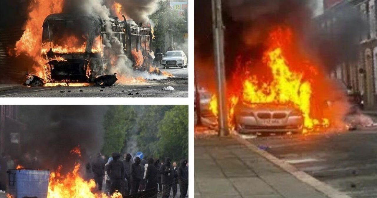 Belfast erupts after knife attack sparks chaos