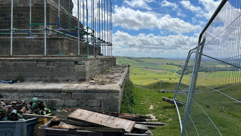 People 'delighted' at key milestone for monument