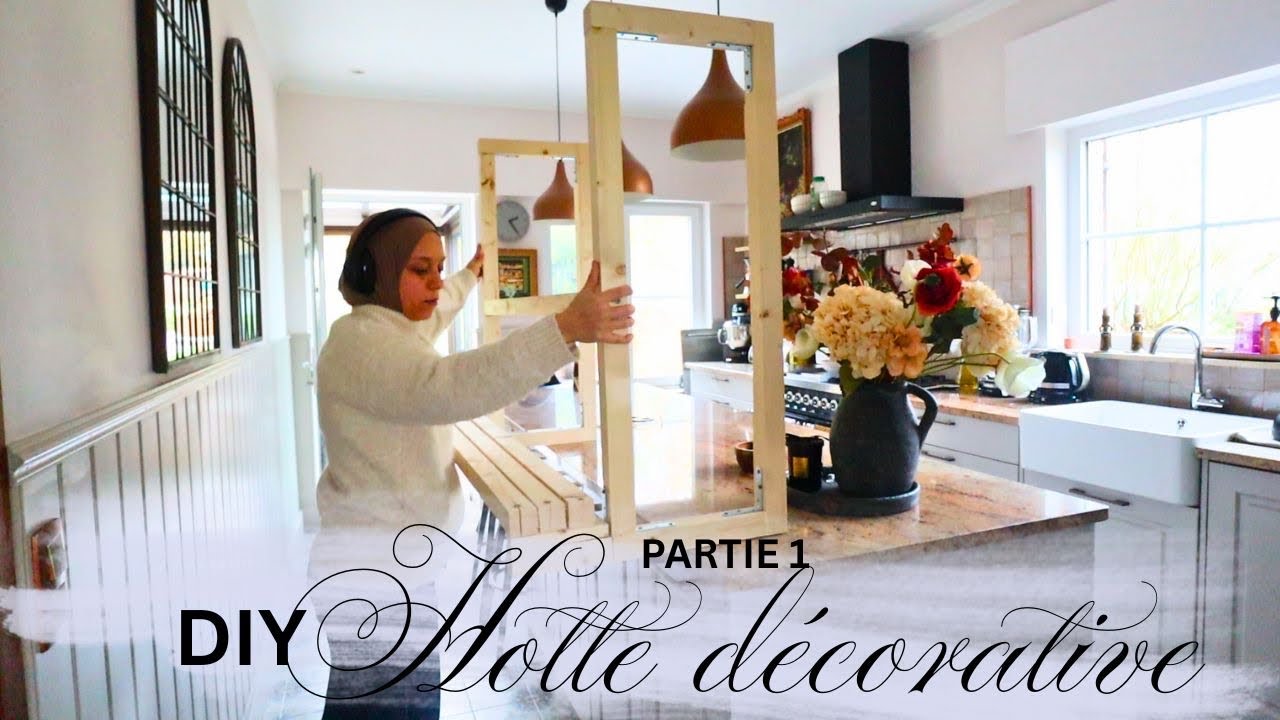 DIY hotte cottage en bois : tuto facile, construction de la structure ...