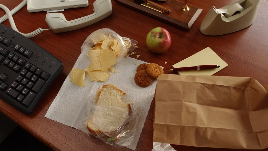 Spicy lunch exposes office food thief in dramatic HR scene