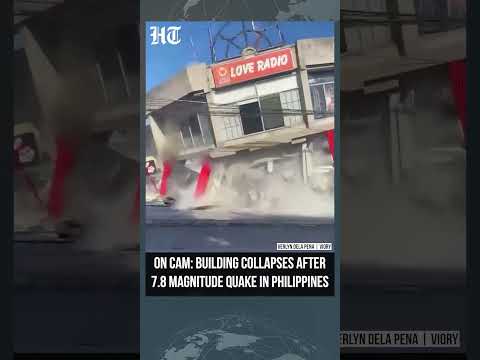 On Cam Building Collapses After Powerful 7.8Magnitude Earthquake in ...