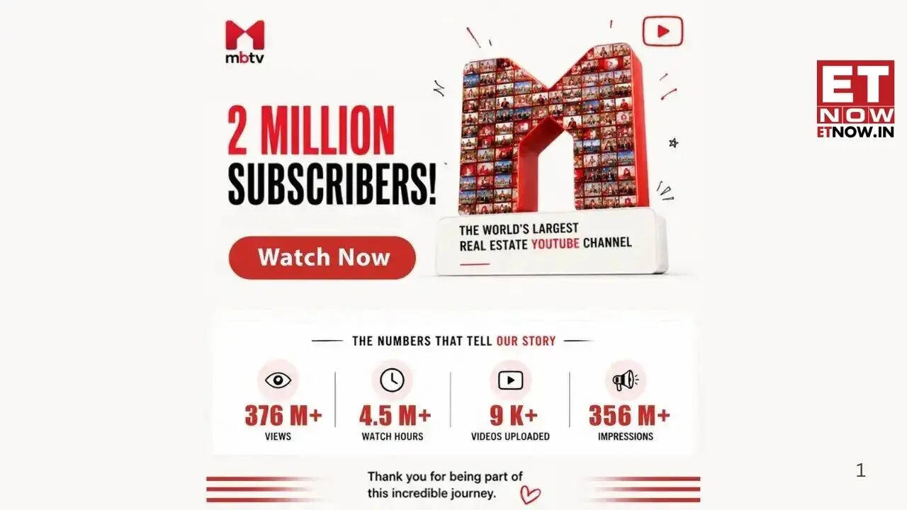 MBTV crosses 2 million subscribers on YouTube, marking a major real ...