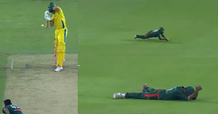 BAN vs AUS [WATCH]: Tawhid Hridoy pulls off a stunning diving catch to ...