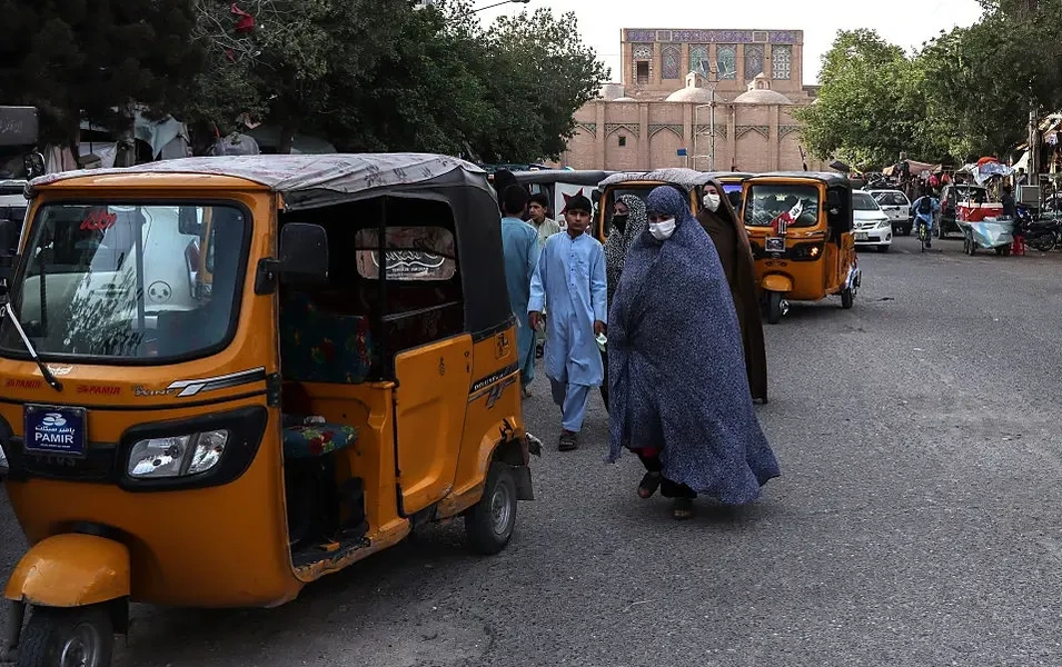 Witnesses allege shots fired as Taliban break up Herat protest