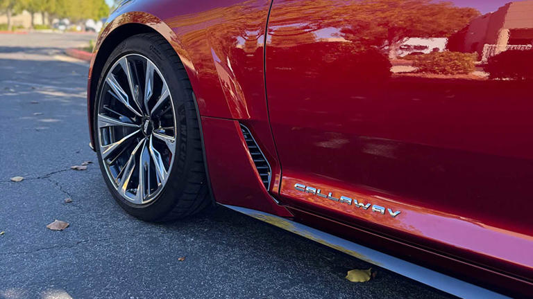 Callaway gives Cadillac's V8 muscle sedan a 780-HP sendoff