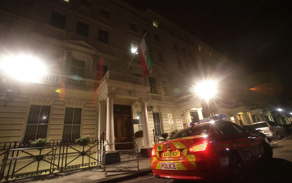 CCTV shows planned stabbing of Iranian journalist in London