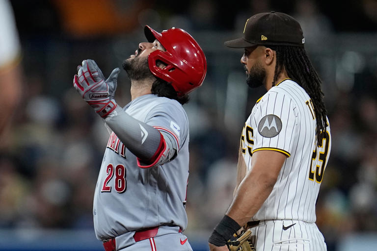Sal Stewart's 11th-inning homer sends Reds past Padres 5-3, ending ...