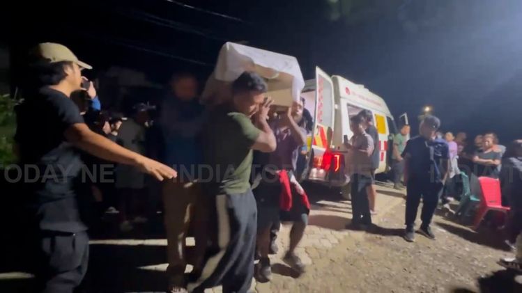 Shutdown observed in Manipur's Kangpokpi as body of Lasan villager arrives