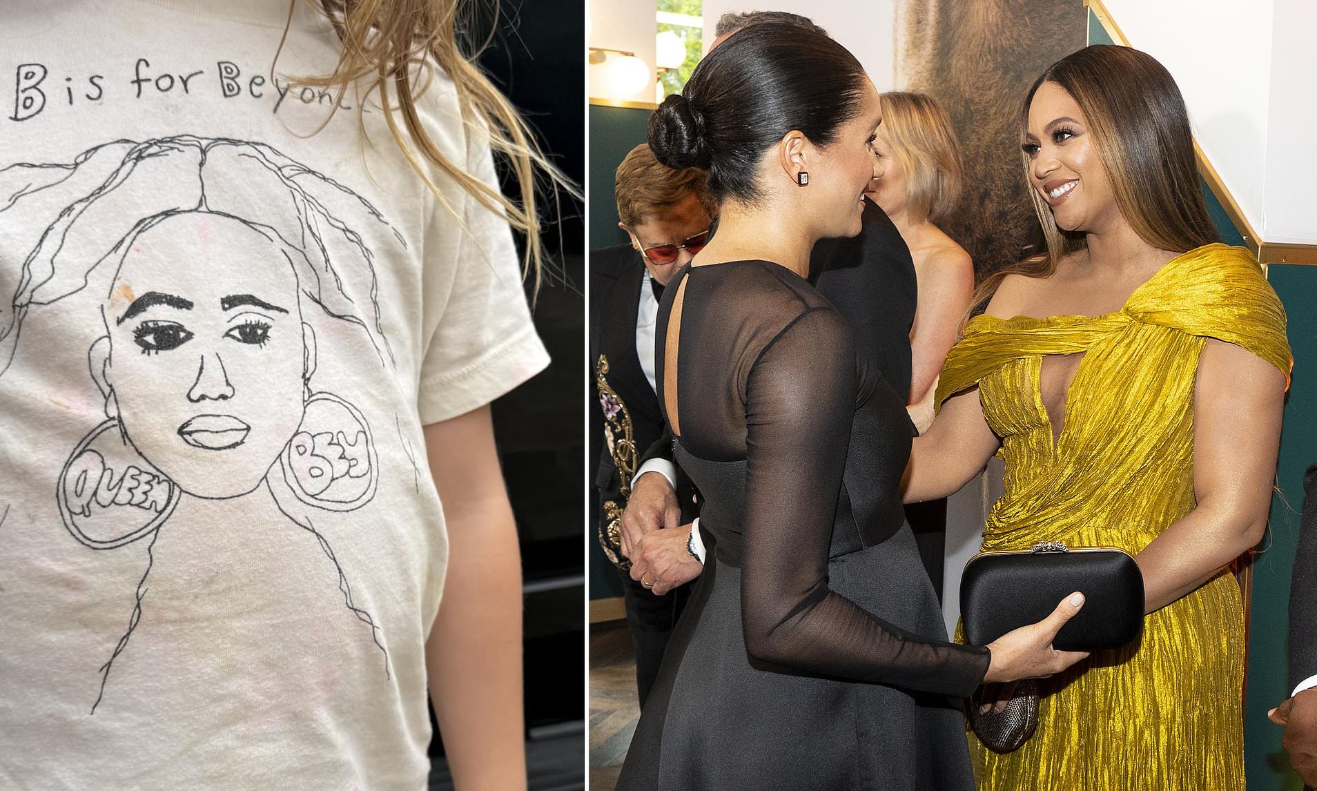 Meghan Markle reveals daughter's love of Beyonce in rare photos from ...