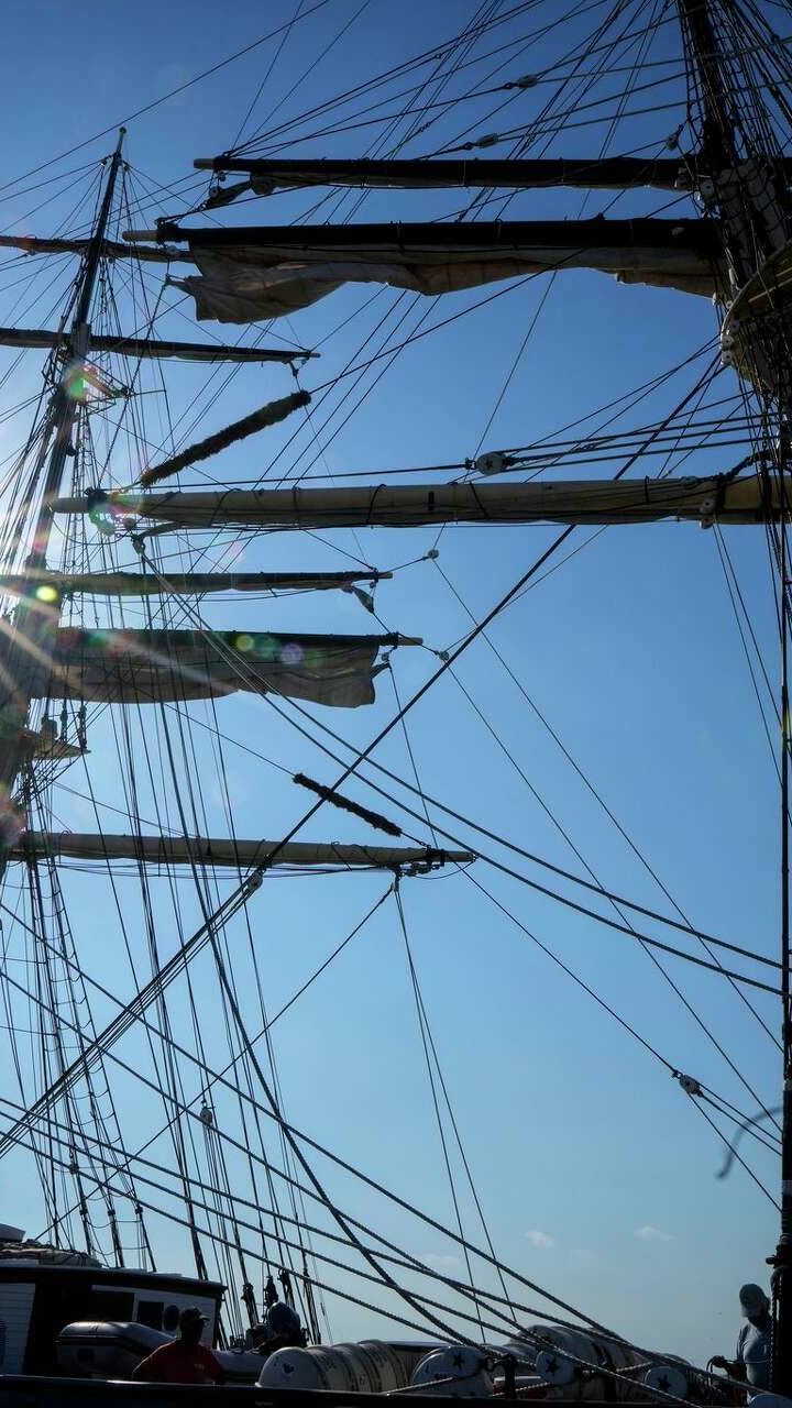 Elissa Sets Sail for America250 Voyage