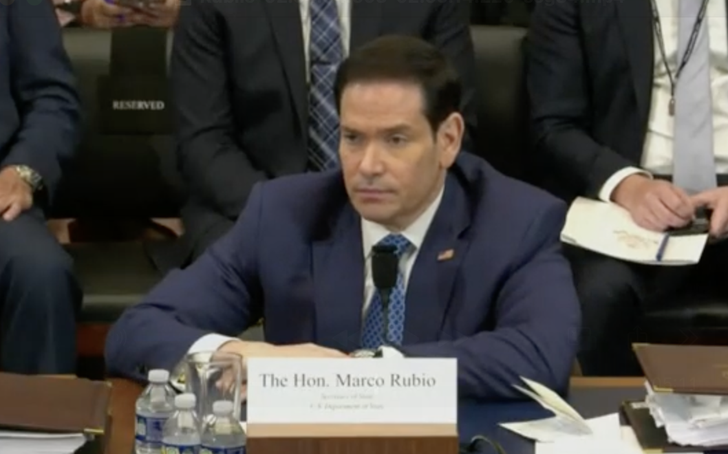 ‘It’s audited’: Secretary Marco Rubio shrinks in his chair, makes ...