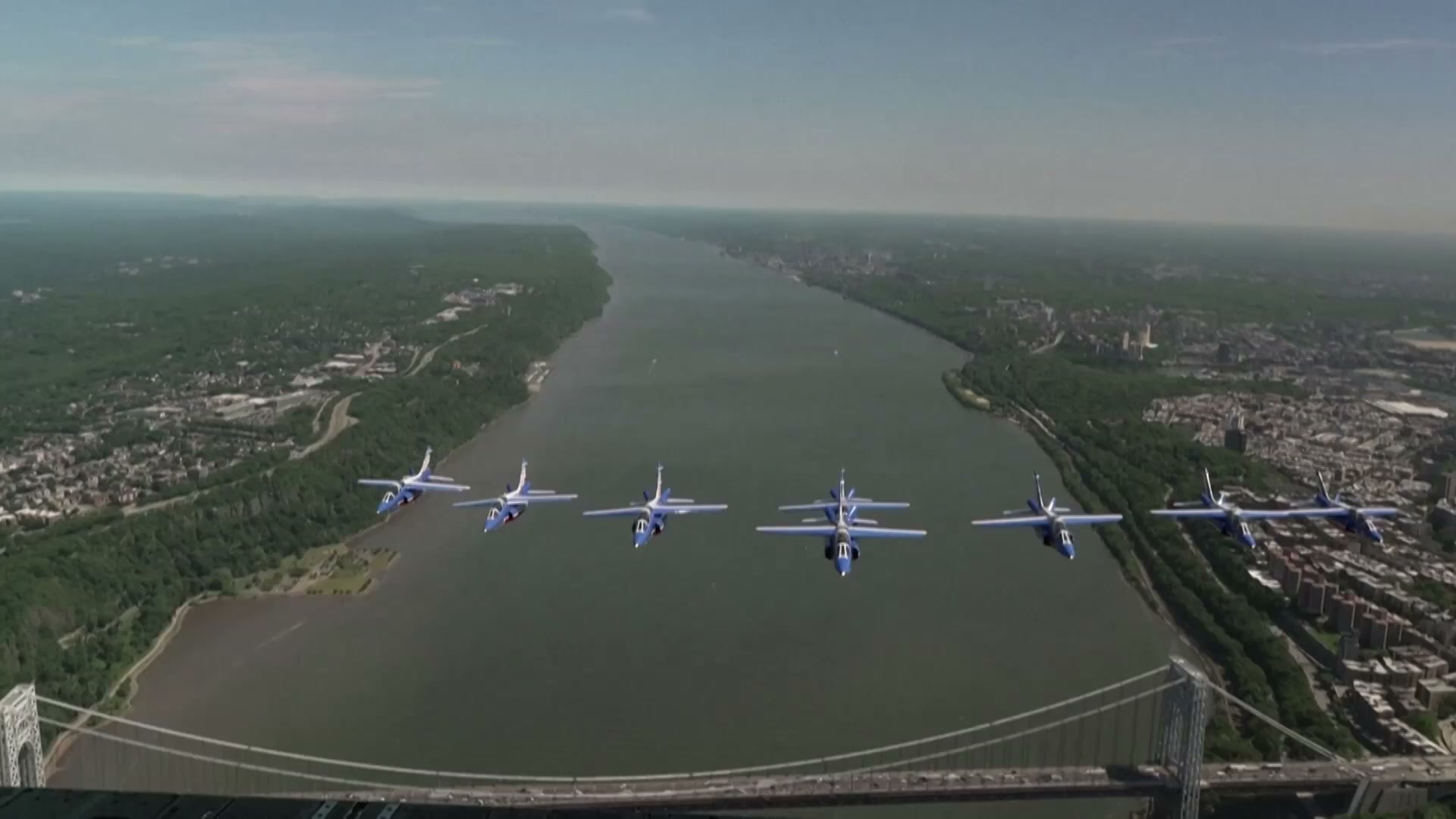 USA: French Air Force display marks 250 years of American independence