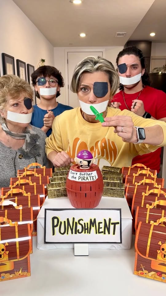 Pirate jump punishment challenge game night