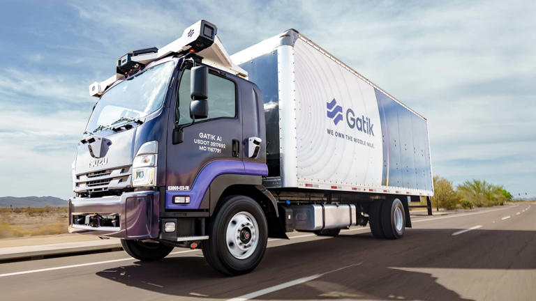 PepsiCo is now moving soda and snacks using driverless box trucks