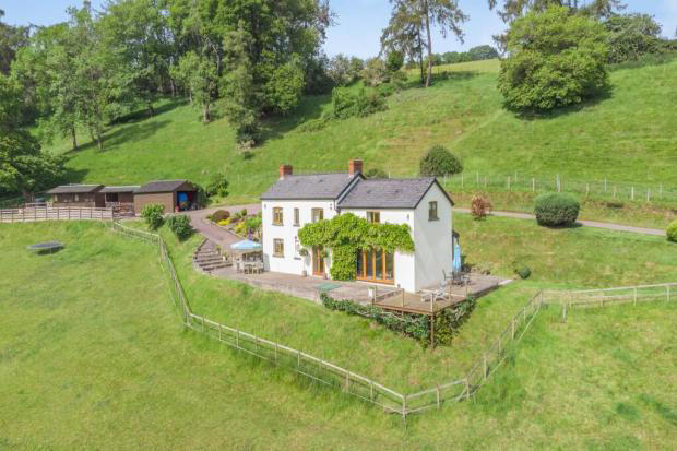 Home with stables and paddocks in Monmouthshire listed for £1.3m