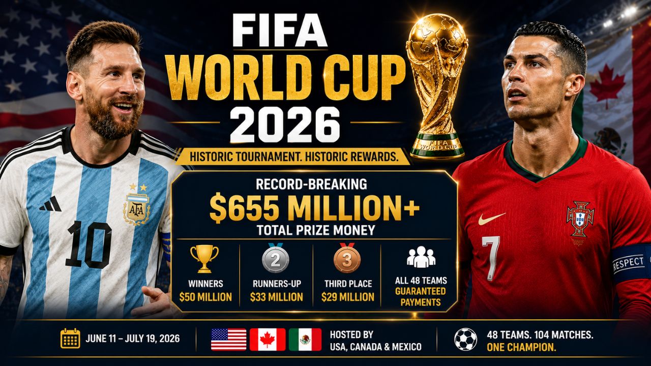 FIFA World Cup 2026 prize money: Teams set to hit the jackpot after 50 ...