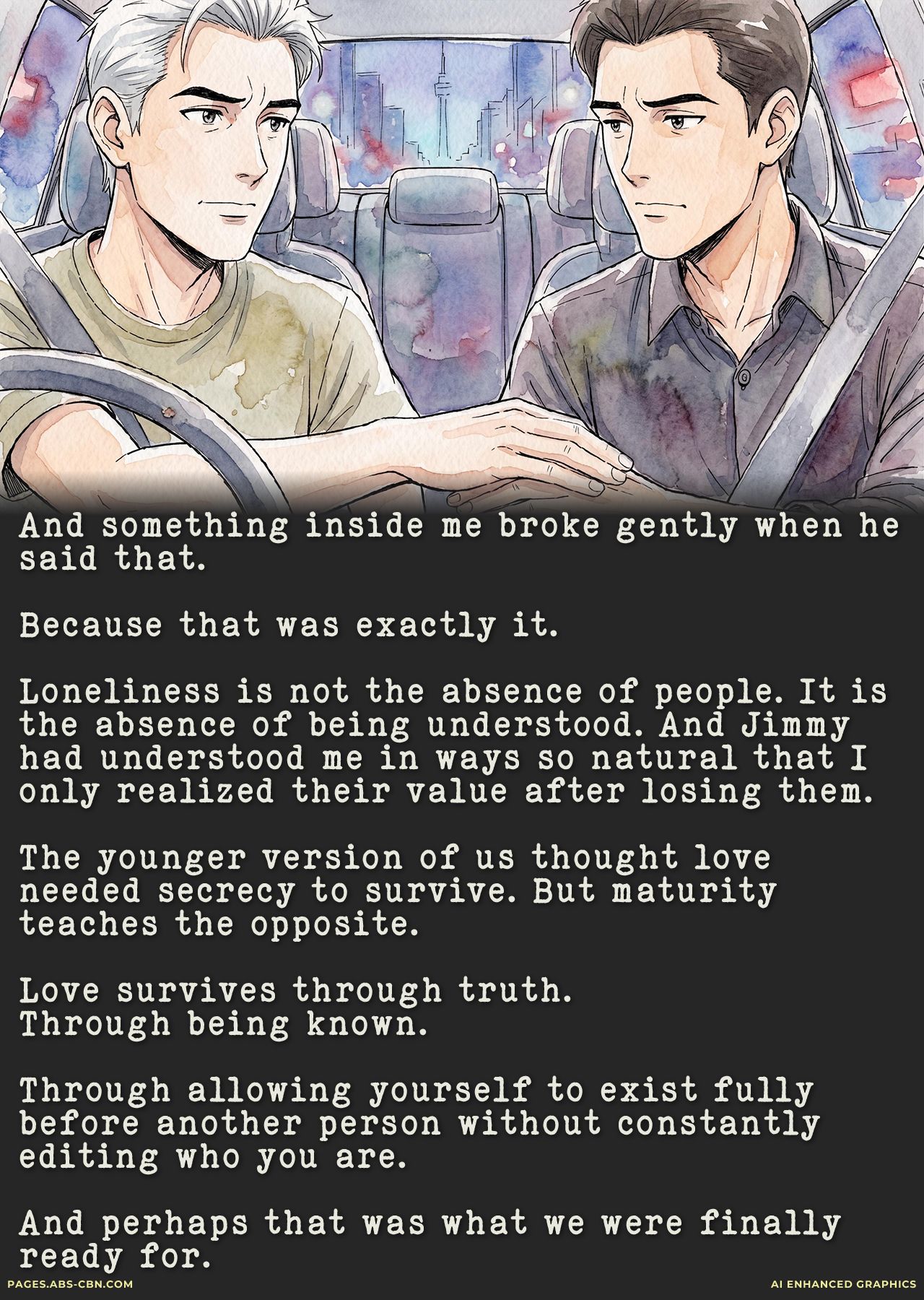 Under the light (Hidden Part 2) | Pages: Short story | Fiction