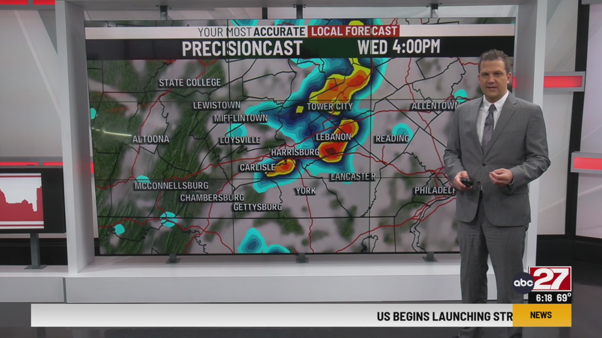 Brett's Wednesday morning daybreak forecast
