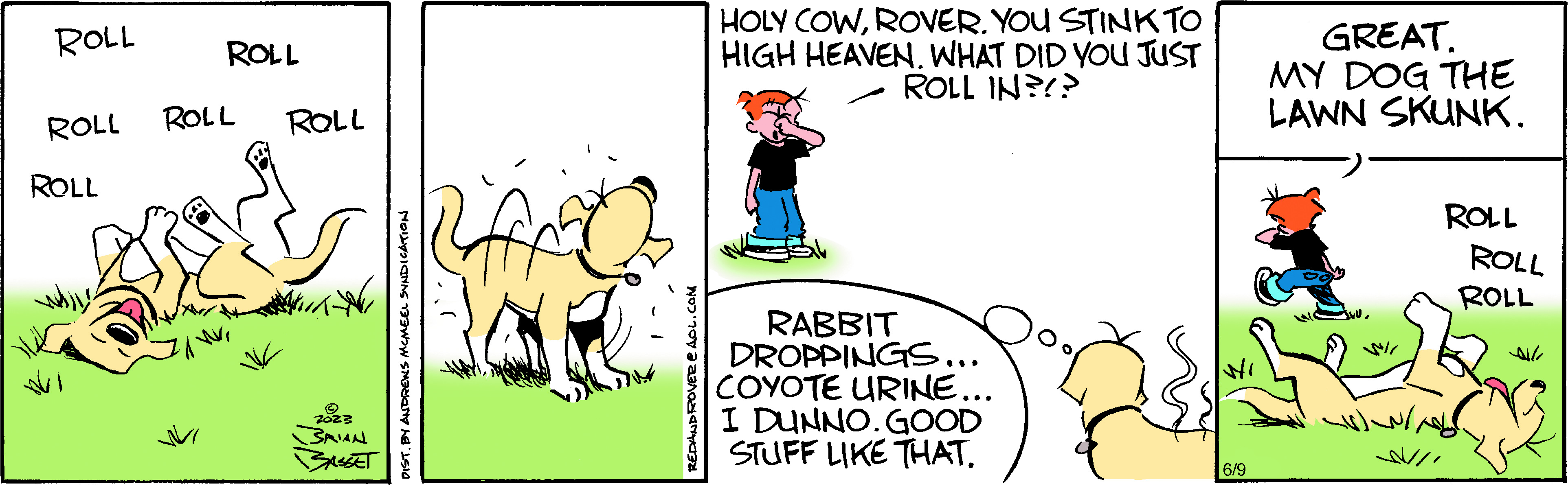 Red and Rover by Brian Basset