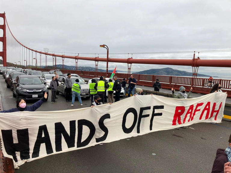 Jury mulls case of Golden Gate Bridge pro-Palestinian protesters facing ...