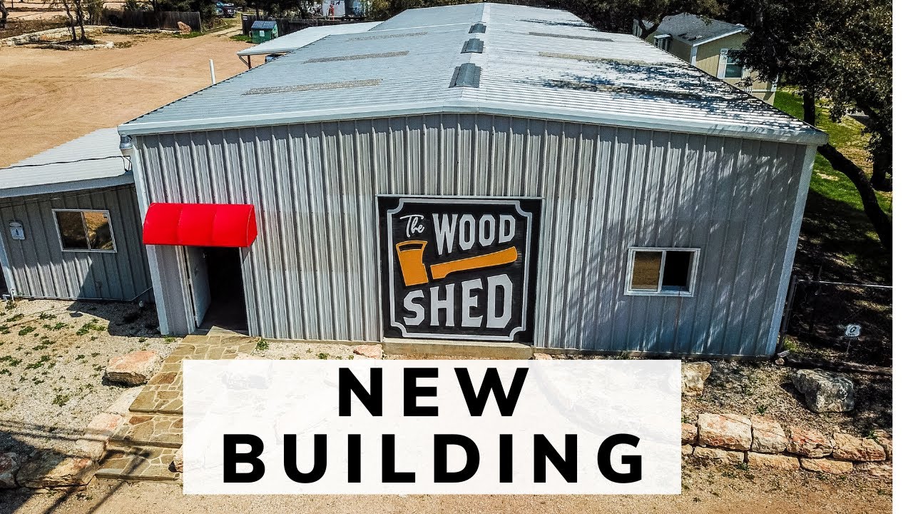 Step inside my massive new workshop space tour