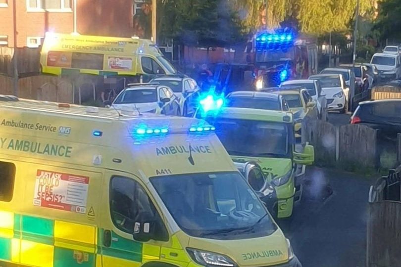 Man and boy rushed to hospital after 'poisoning' as emergency services ...