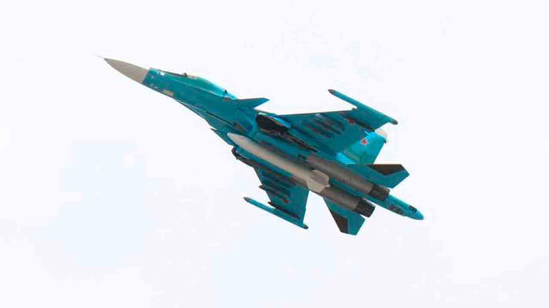 Russia tests possible modernized version of Su-34 with new ...