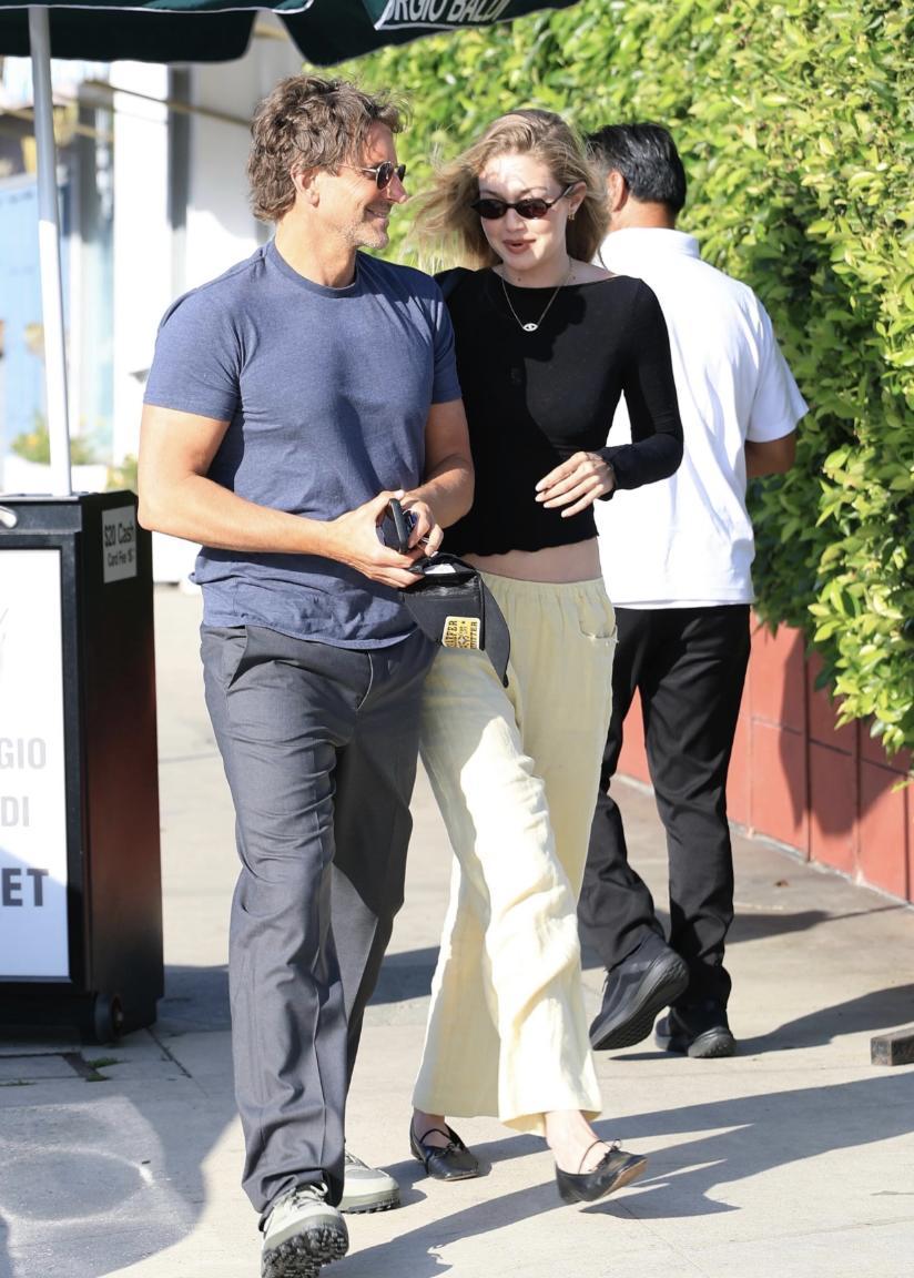 Gigi Hadid and Bradley Cooper's butter yellow look shapes modern date ...